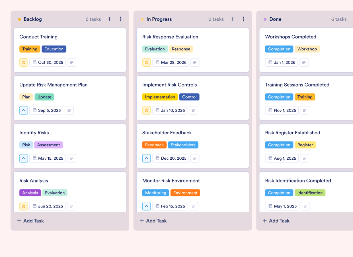IT Risk Register Template | Jotform