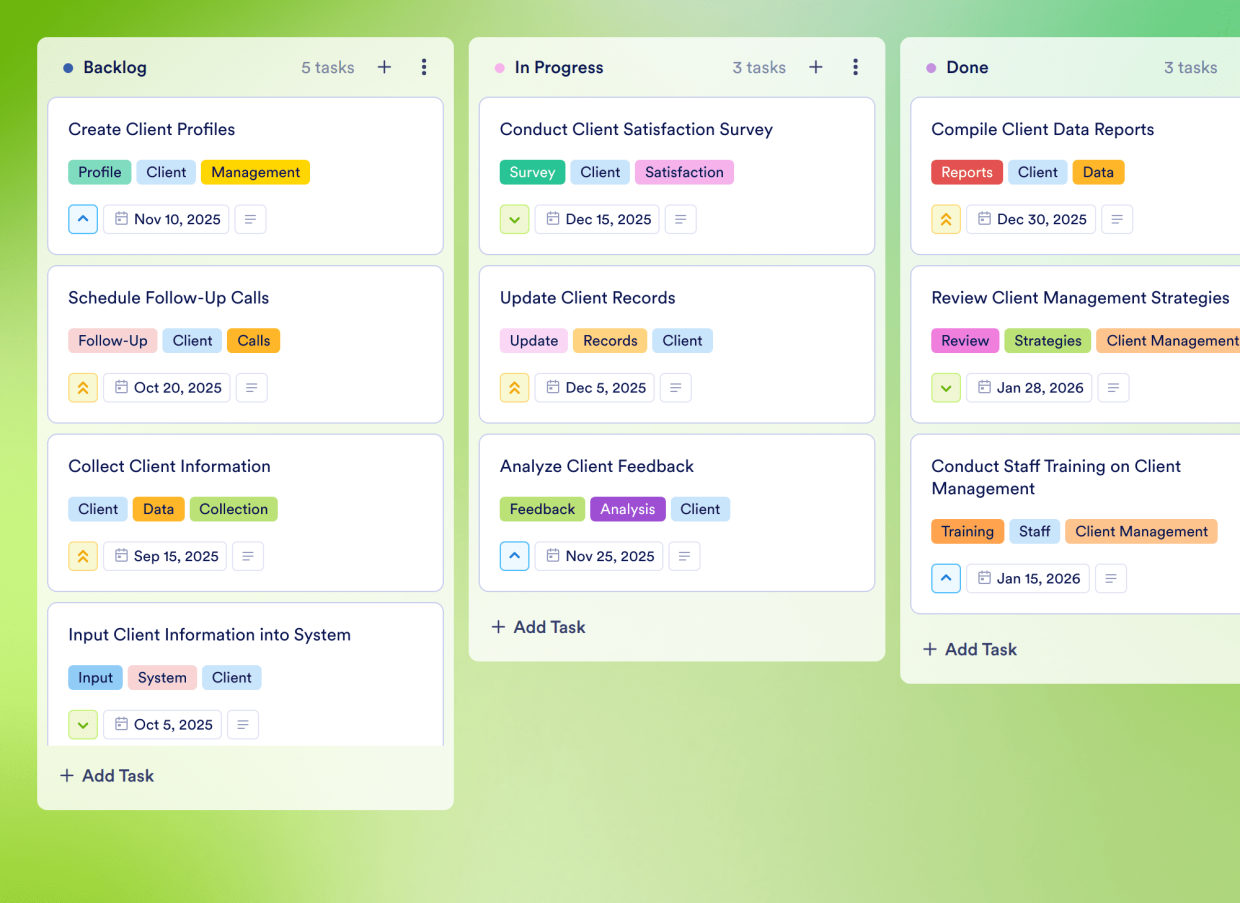 Key Account Planning Board Template | Jotform