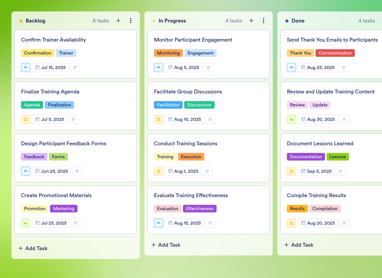 Leadership Board Template | Jotform