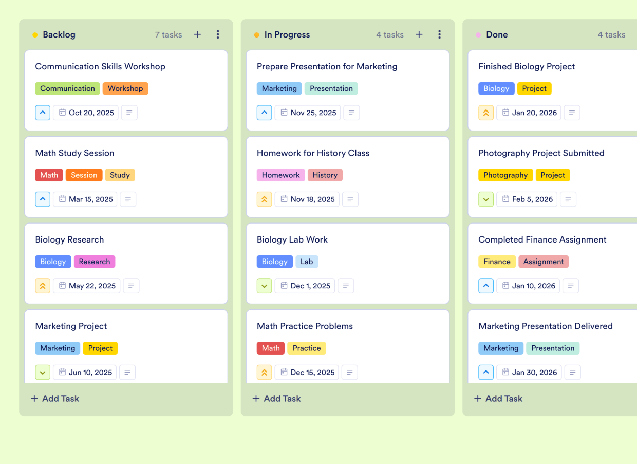 Life Planning Template | Jotform