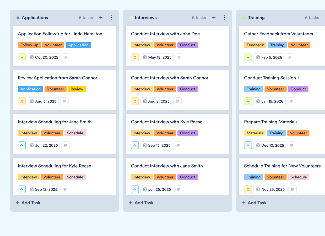 Nonprofit Volunteer Onboarding Template | Jotform