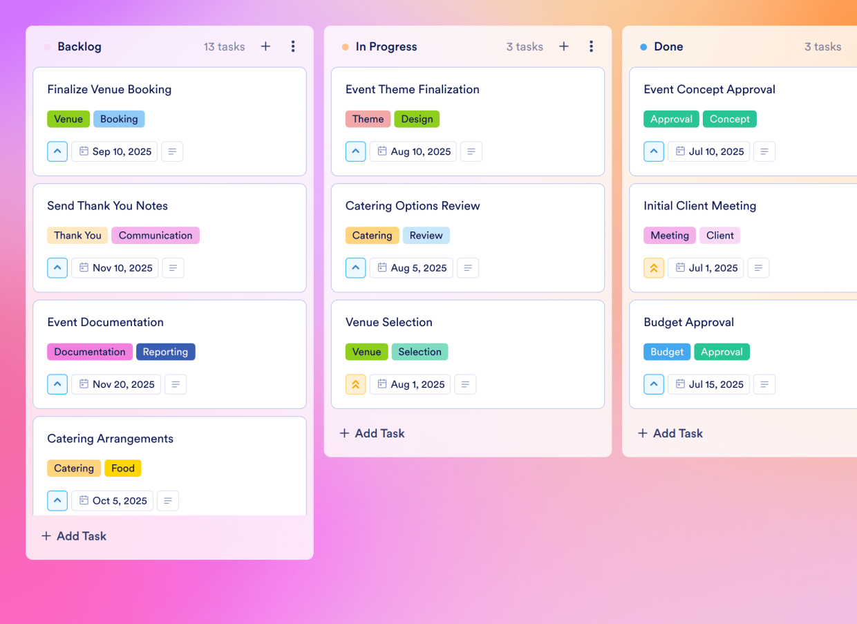 Party Planner Template | Jotform