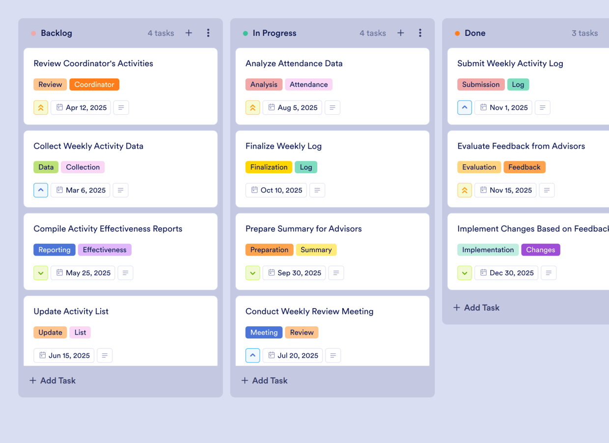 Planner Weekly Template | Jotform