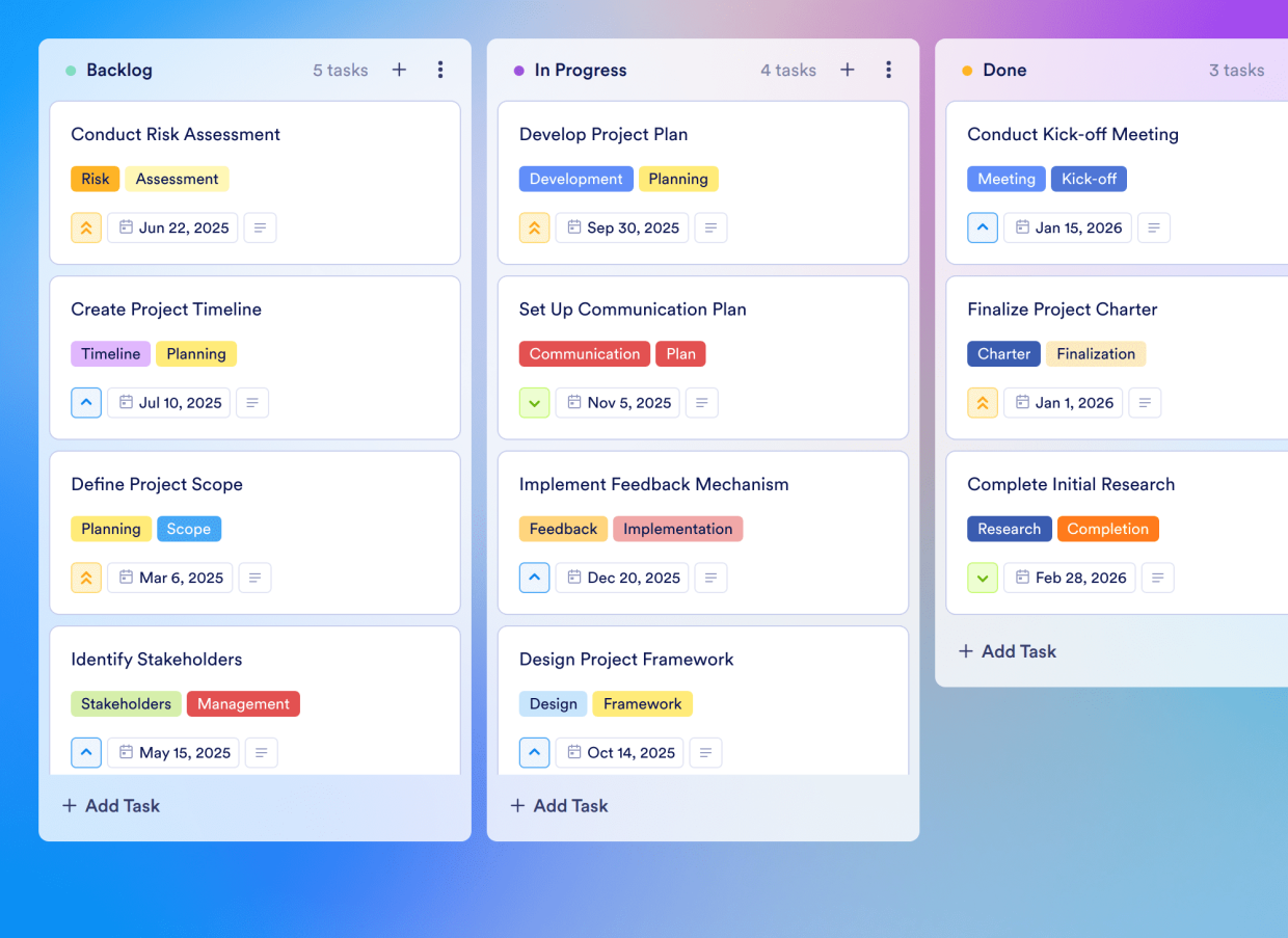 Planning Calendar Template | Jotform