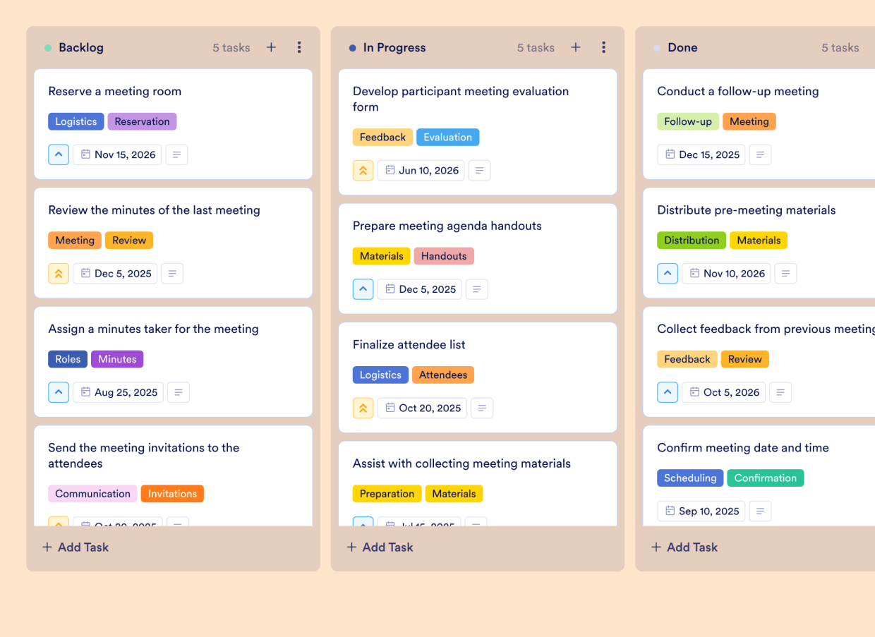 Planning Meeting Template | Jotform