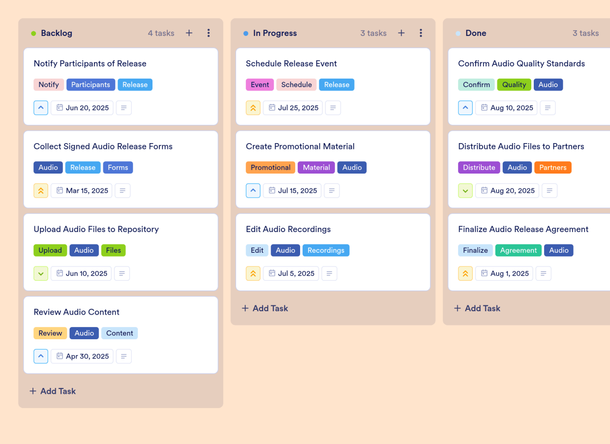 Podcast Outline Board Template | Jotform