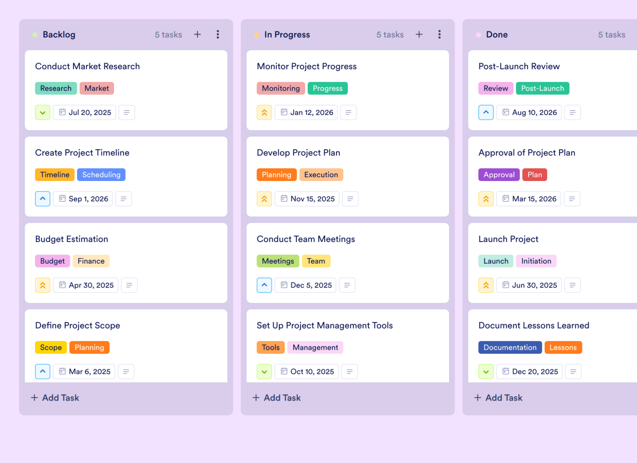Program Timeline Template | Jotform