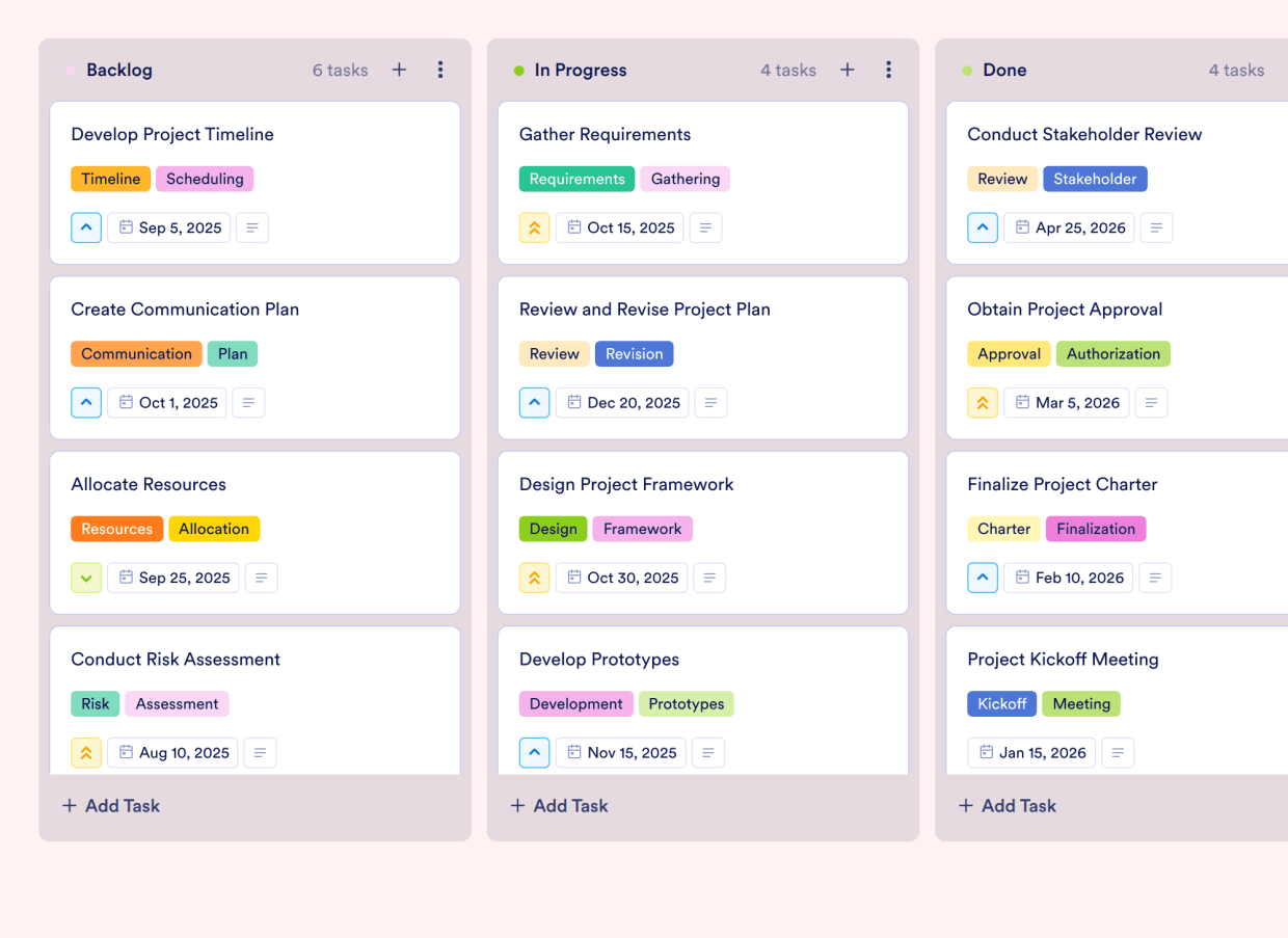Project Launch Template | Jotform