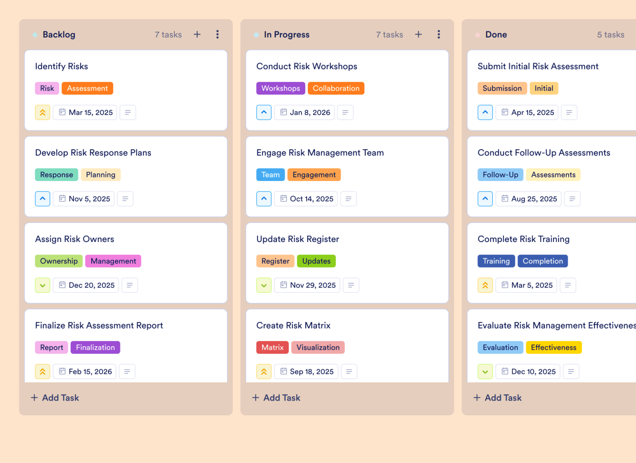 Project Risk Assessment Template | Jotform
