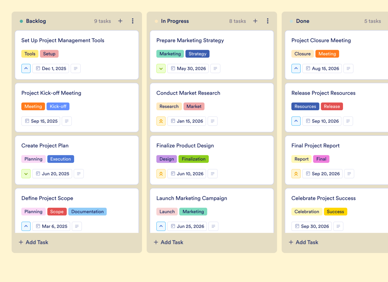 Project Status Meeting Agenda Template | Jotform