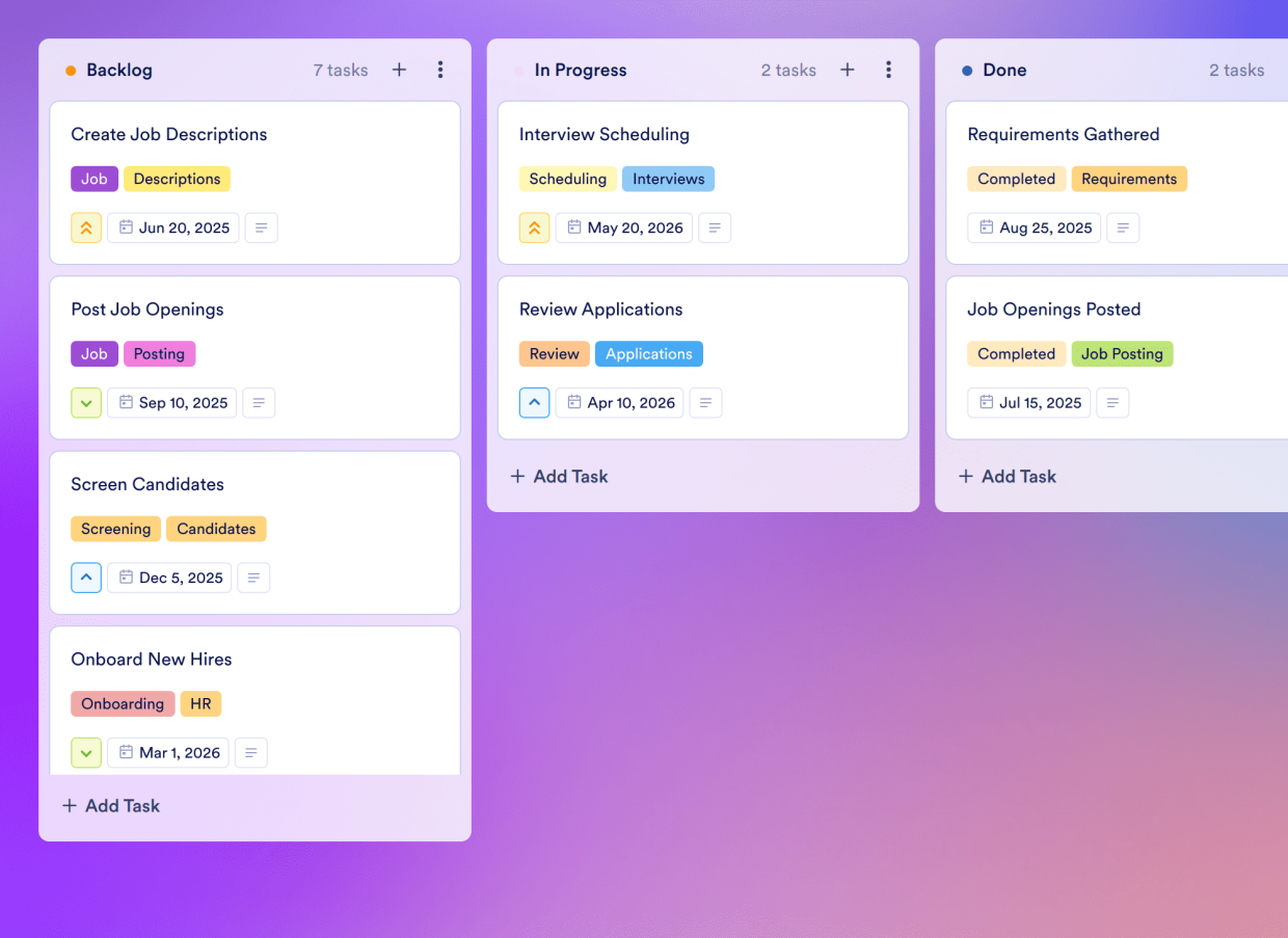 Resourcing Plan Template | Jotform