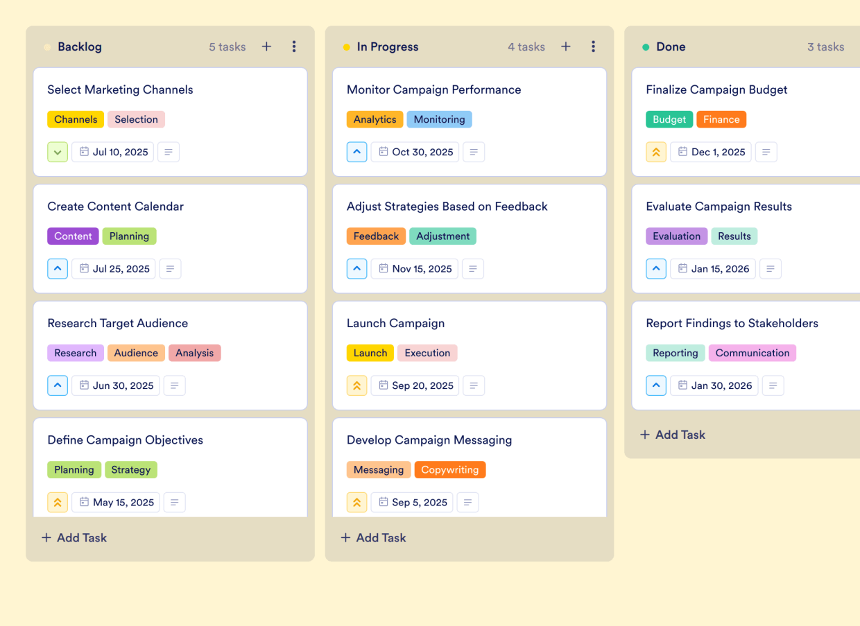 Social Media Campaign Template | Jotform