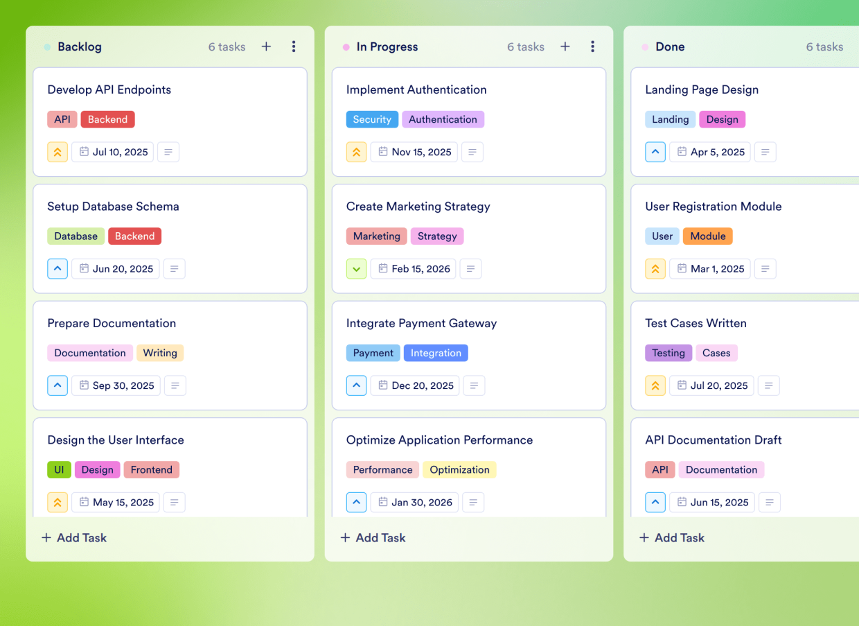 Task Calendar Template | Jotform