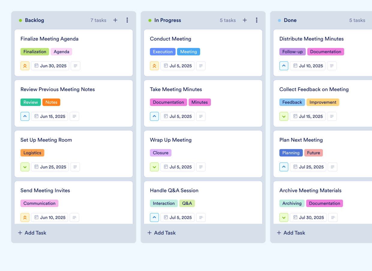 Traction Level 10 Meeting Template | Jotform