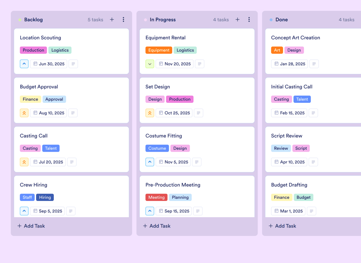 Video Production Plan Template | Jotform