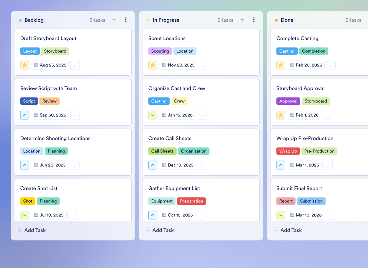 Video Storyboarding Template | Jotform
