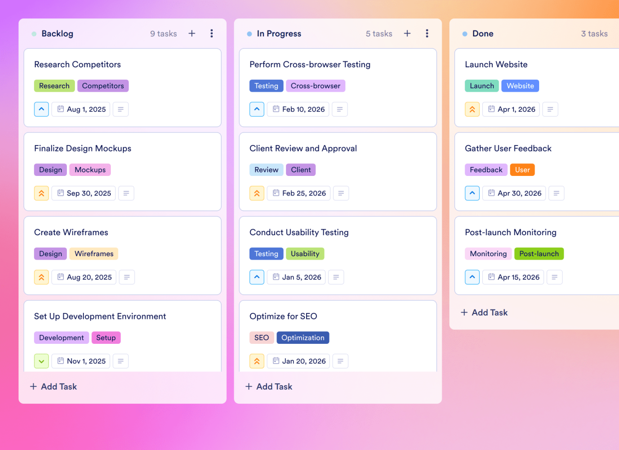 Website Project Planning Template | Jotform