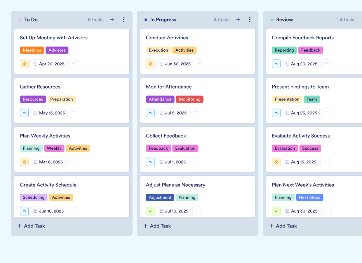 Weekly Tracker Template | Jotform