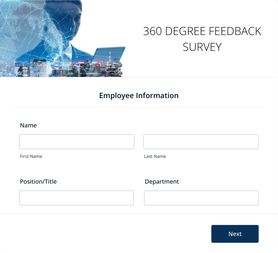 360 Degree Feedback Survey Form Template | Jotform