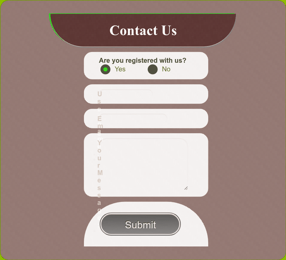 Contact Us - Grid Frame Theme Form Template | Jotform