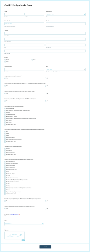 Salesforce Intake Forms Jotform For Salesforce