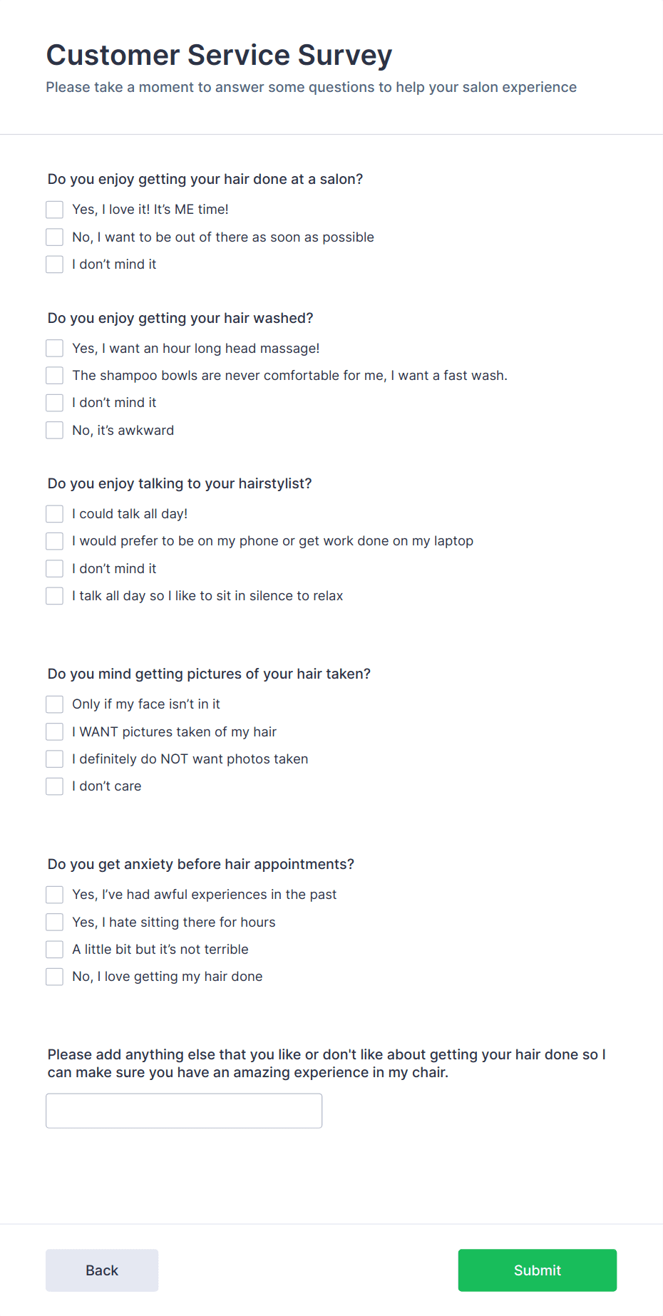 Customer Service Survey Form Template | Jotform