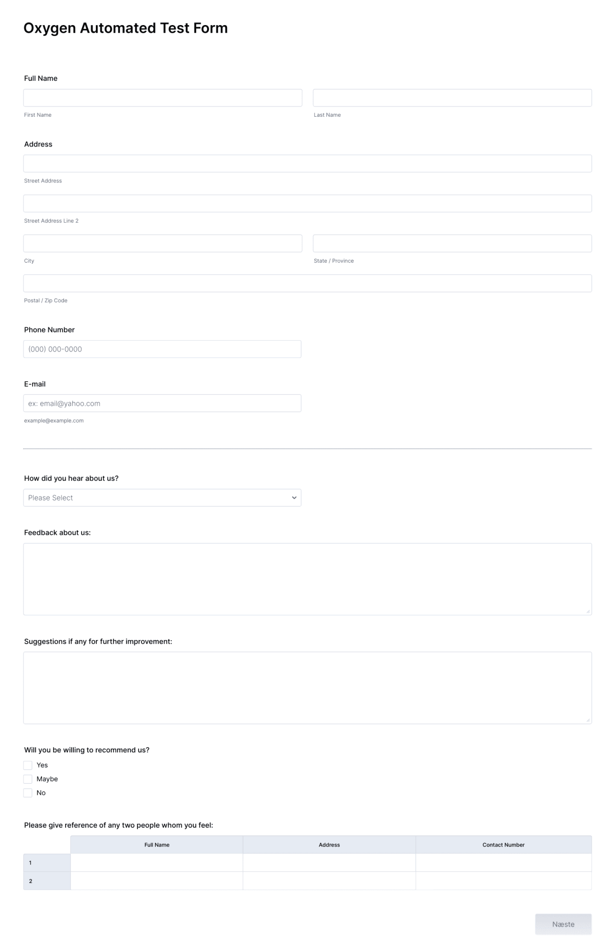 DIF skabelon Form Template | Jotform