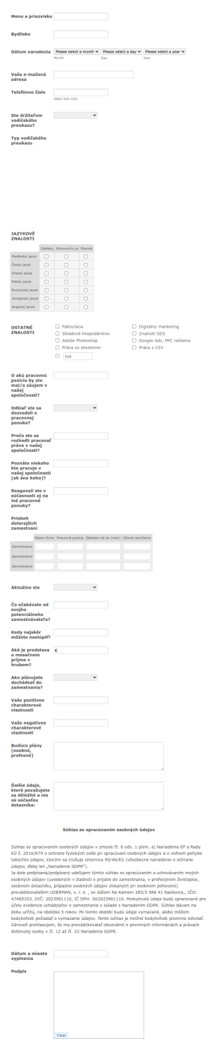 DNV Form Template | Jotform