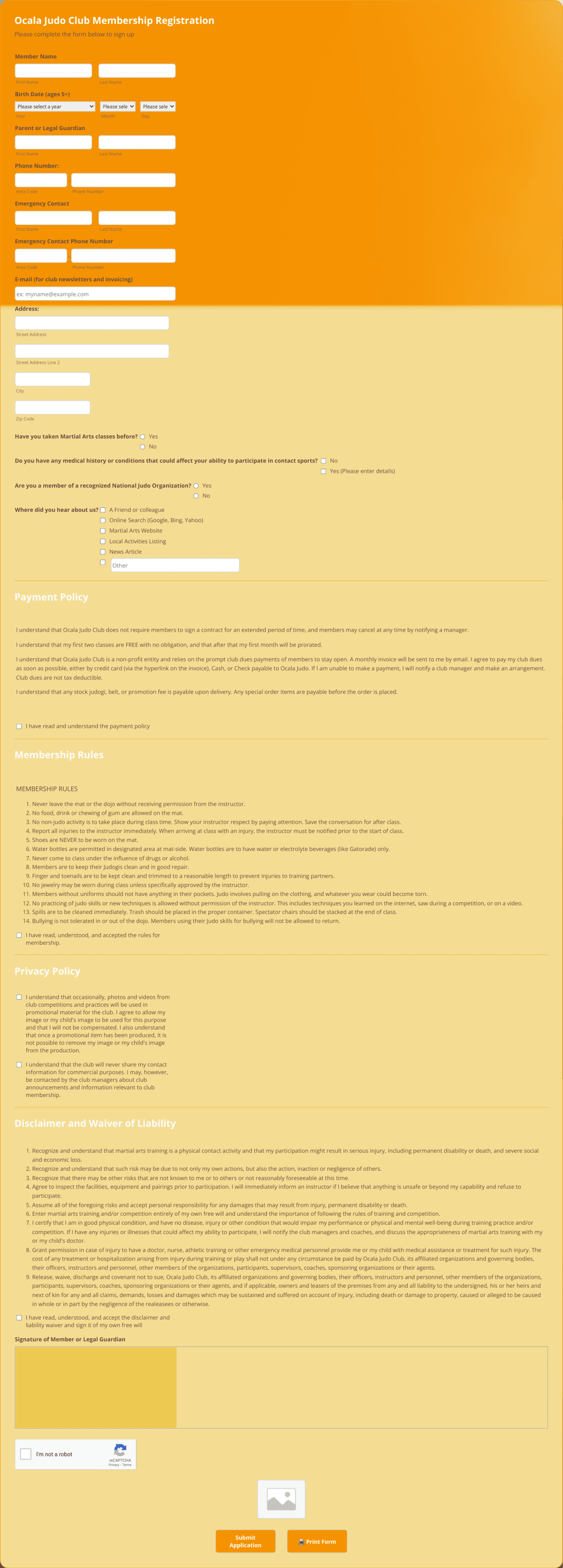 E-Proposal Form Template | Jotform
