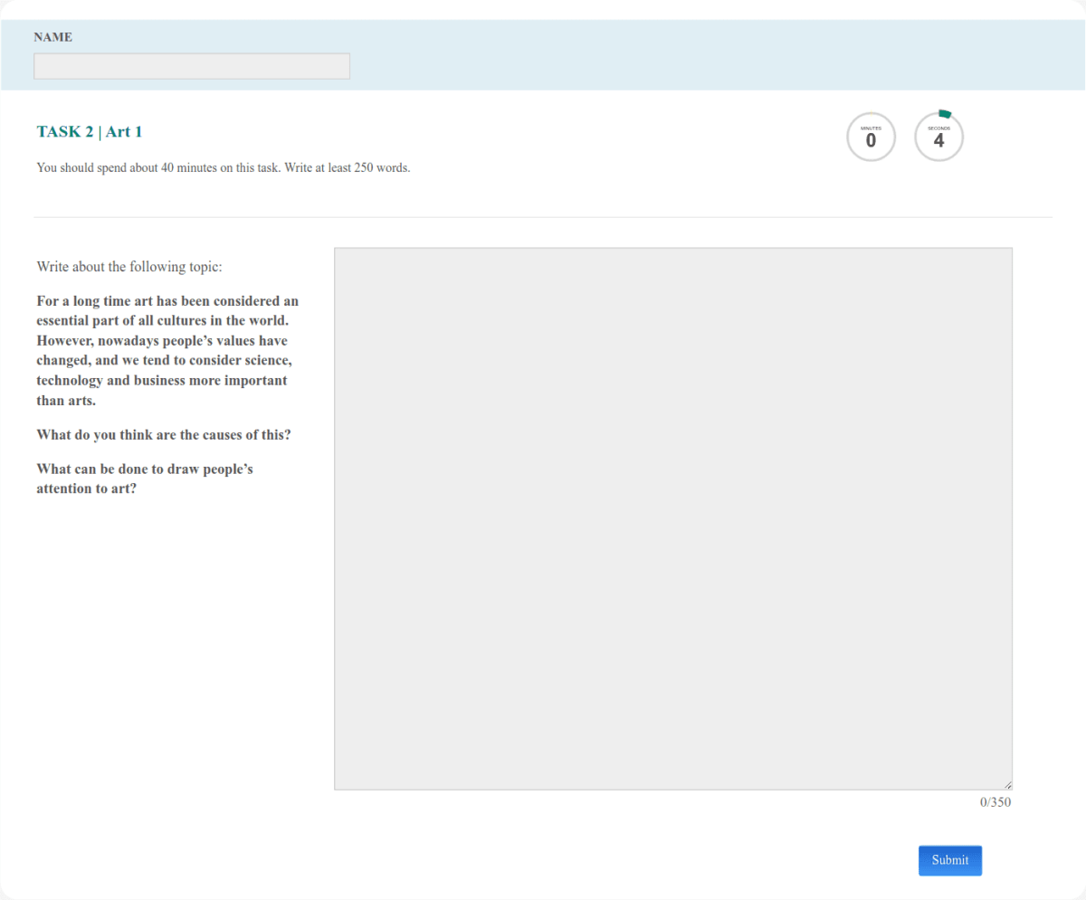 Essay Form Template | Jotform