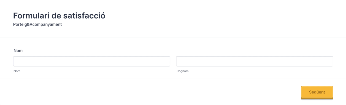 Formulari de satisfacció Form Template | Jotform