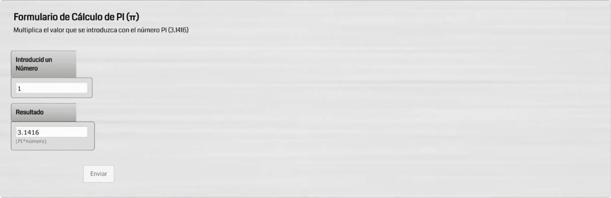 Formulario de Cálculo de PI (π) Plantilla de formulario | Jotform