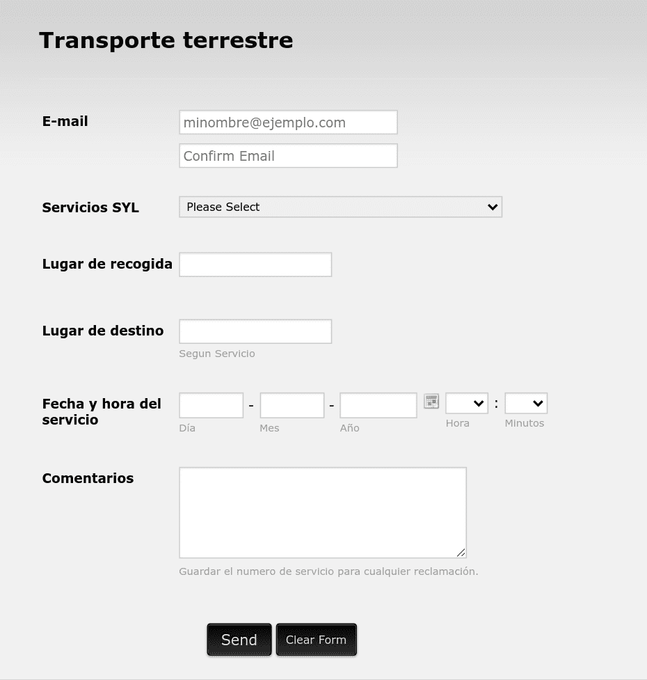 Formulário de contato simple Modelo de Formulário | Jotform