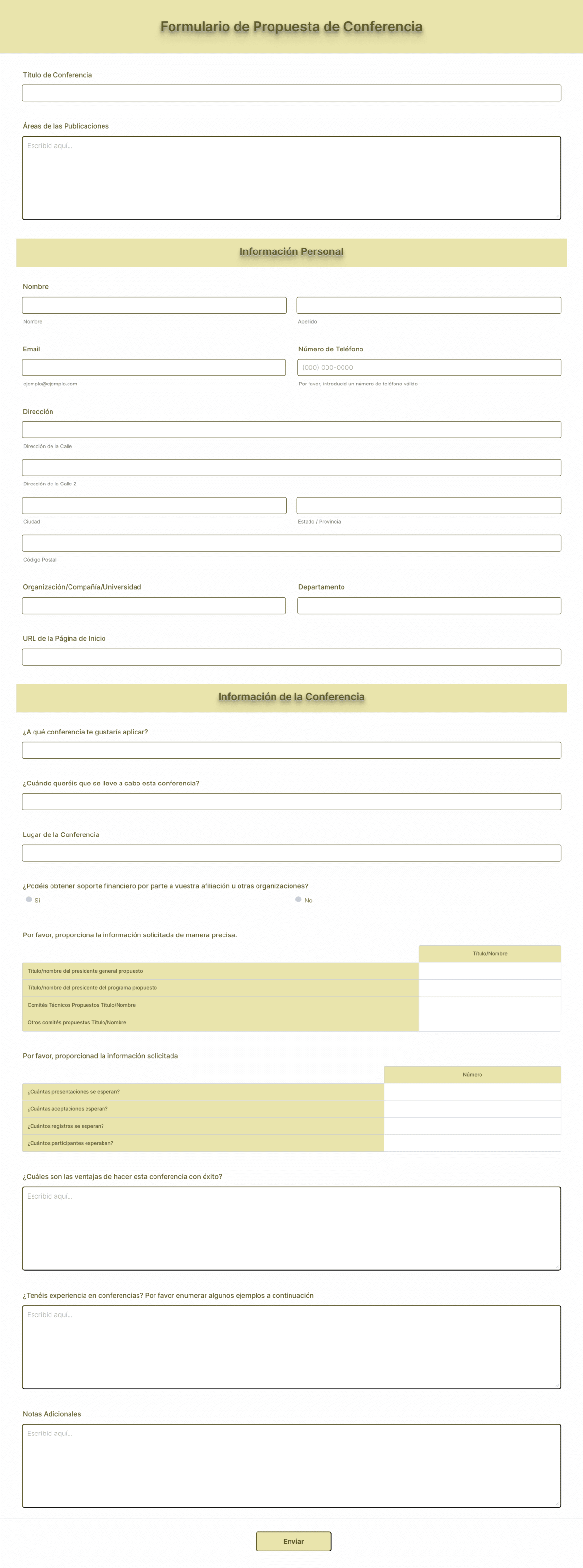 Para Escribir La Hoja De Conferencia De Profesores