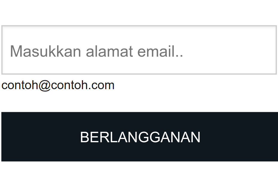Formulir Email Sederhana Template Formulir | Jotform