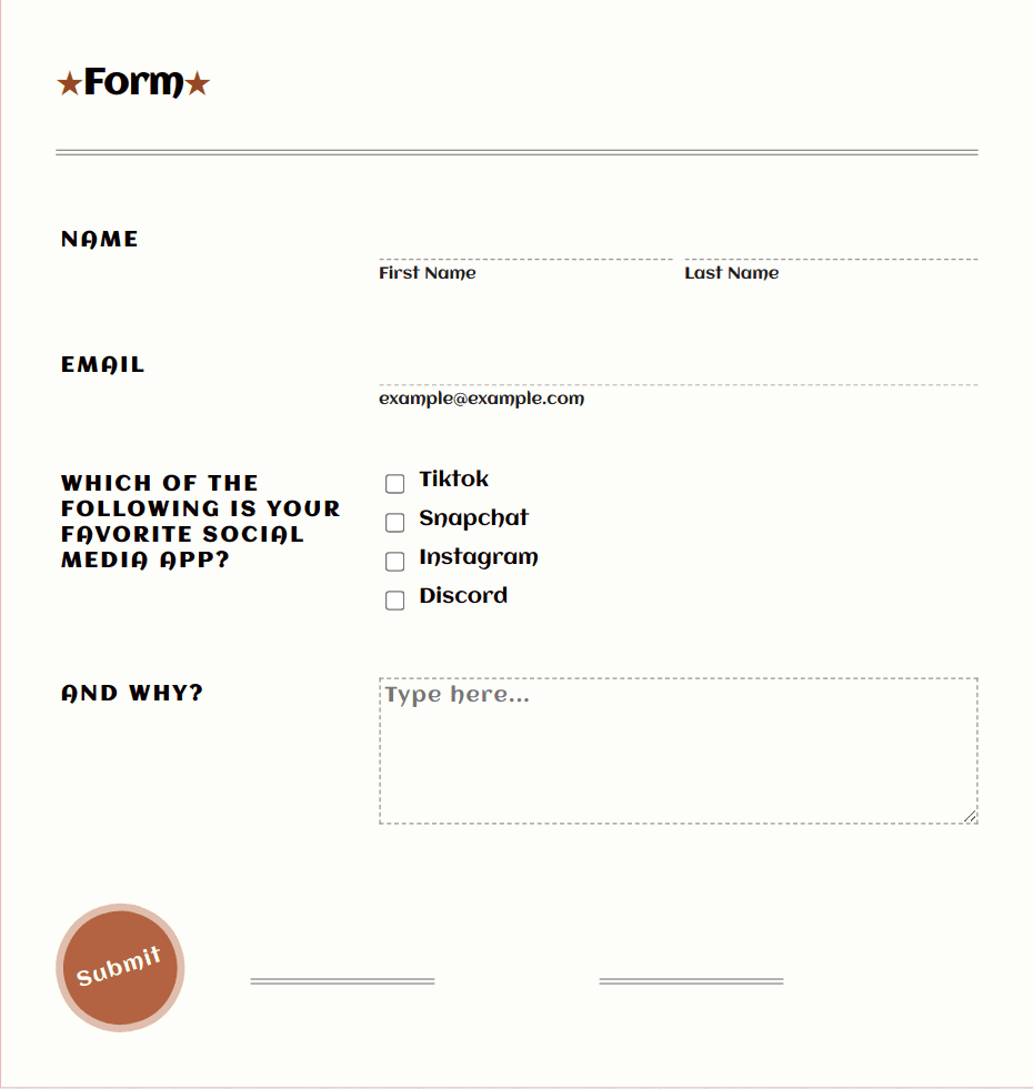 General Information Form Template | Jotform
