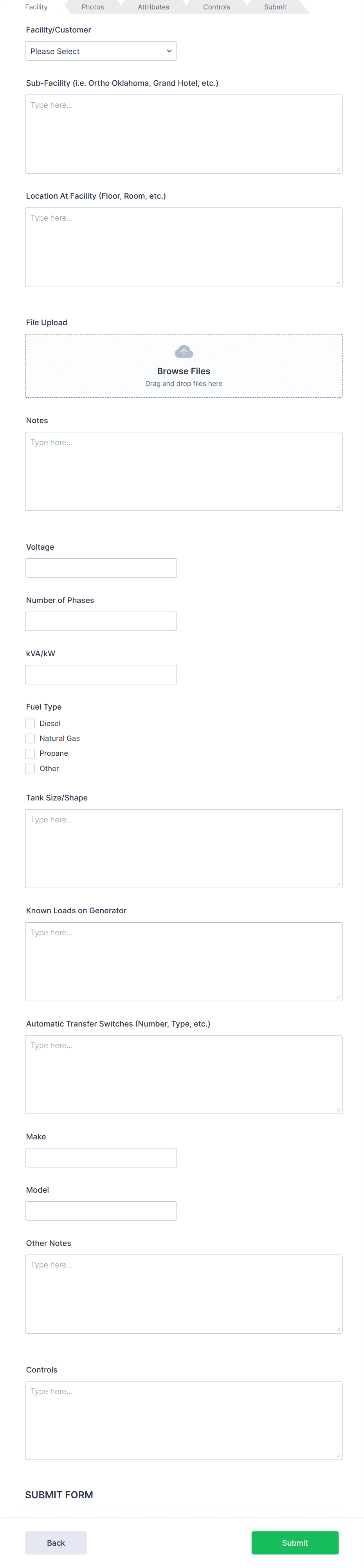 Generator Form Template | Jotform