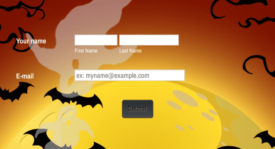 Halloween Party Form Template | Jotform