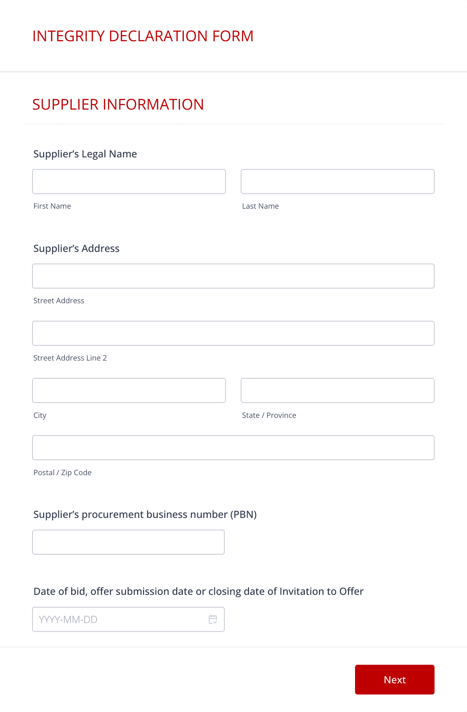 Integrity Declaration Form Template | Jotform