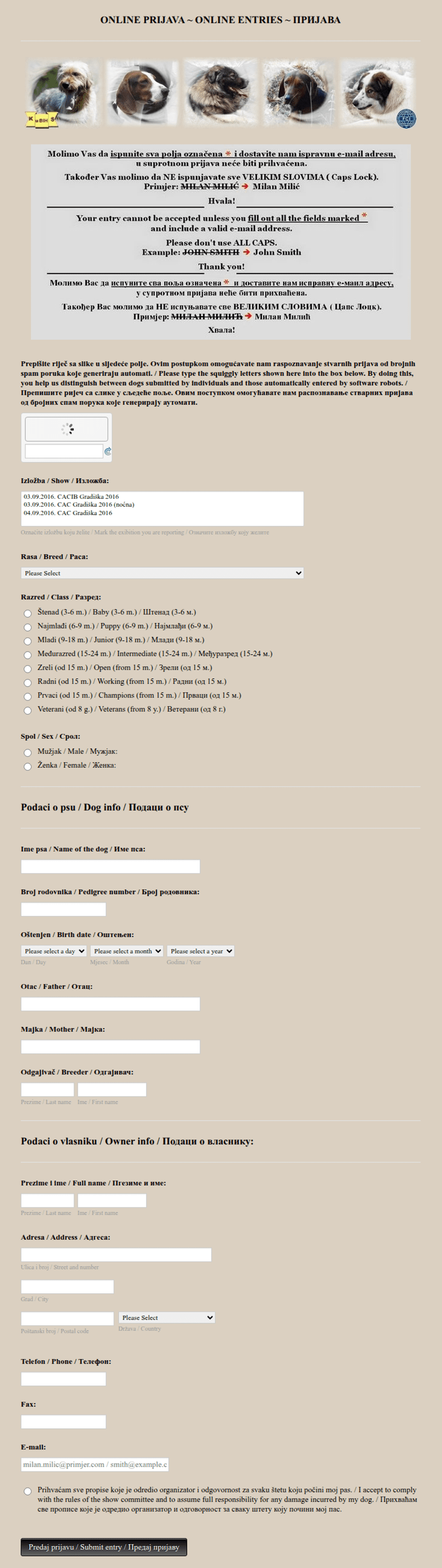 KSRS Form Template | Jotform