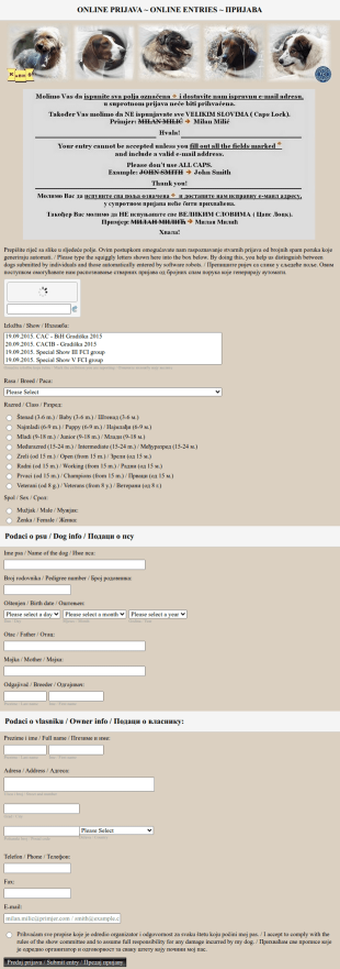KSRS Form Template | Jotform