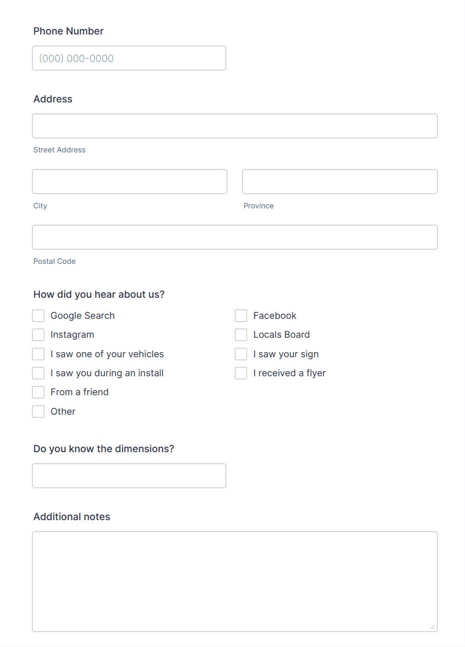 New Client Intro Form Template | Jotform