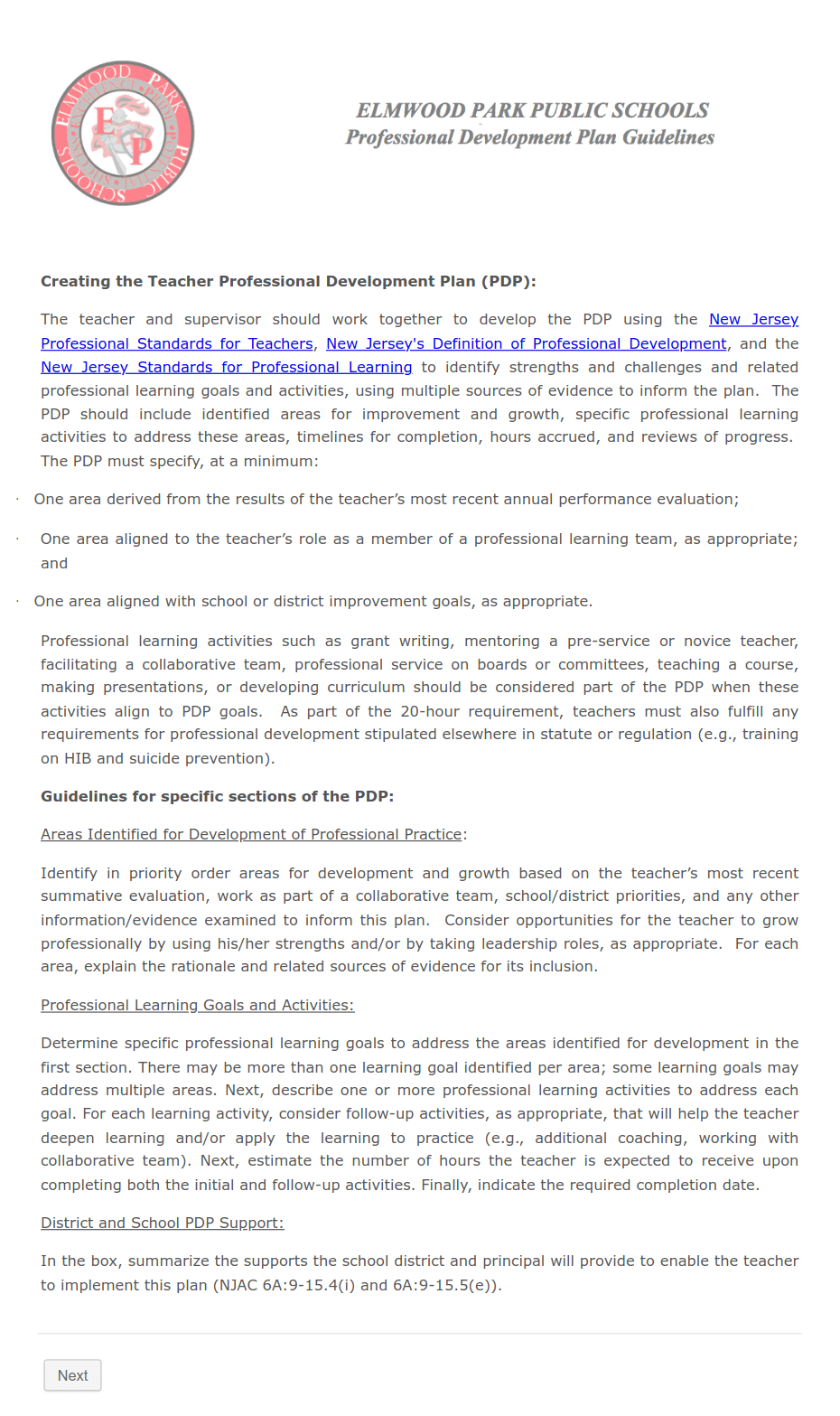 Professional Development Plan Form Template | Jotform