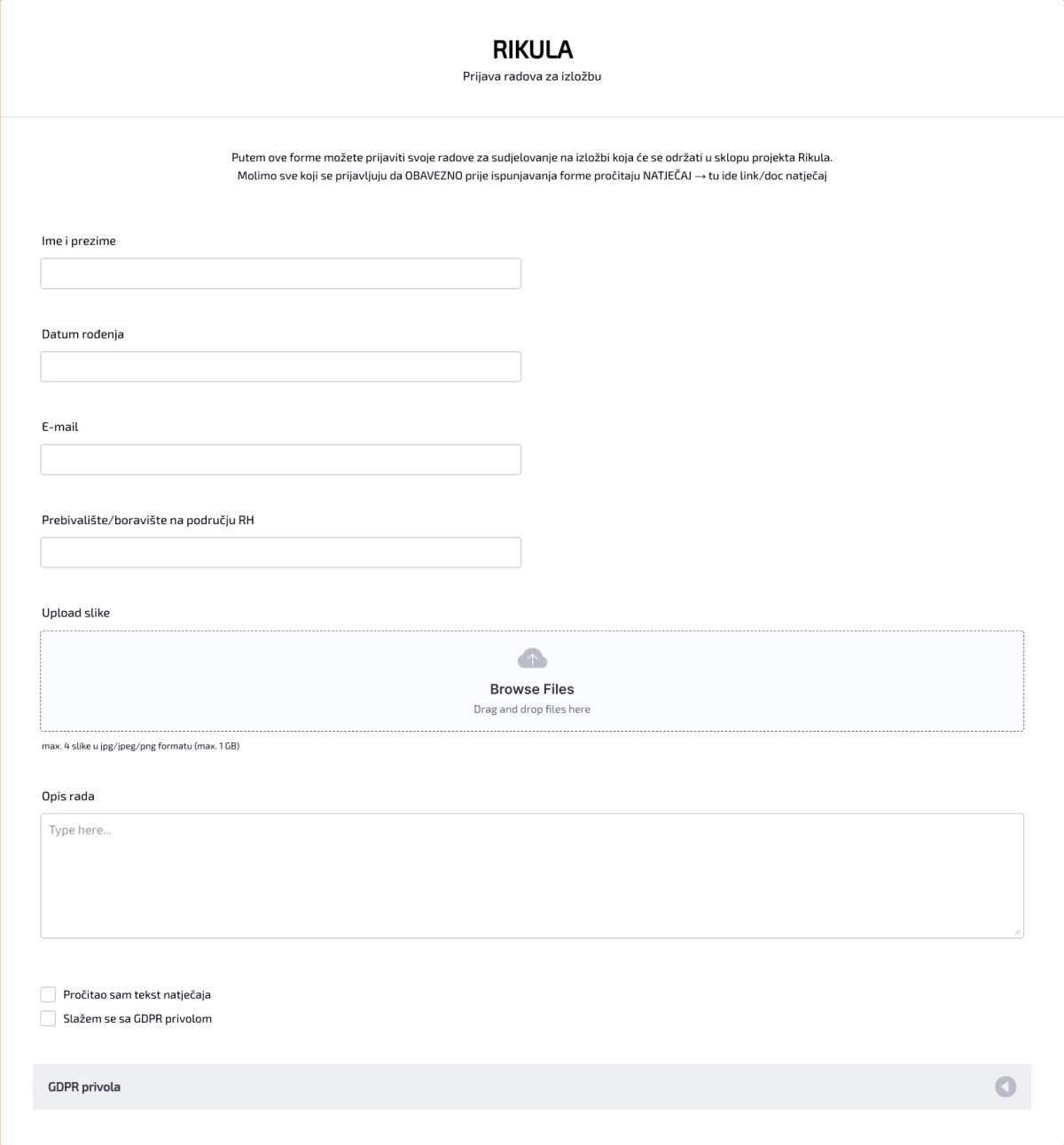 Rikula Form Template | Jotform