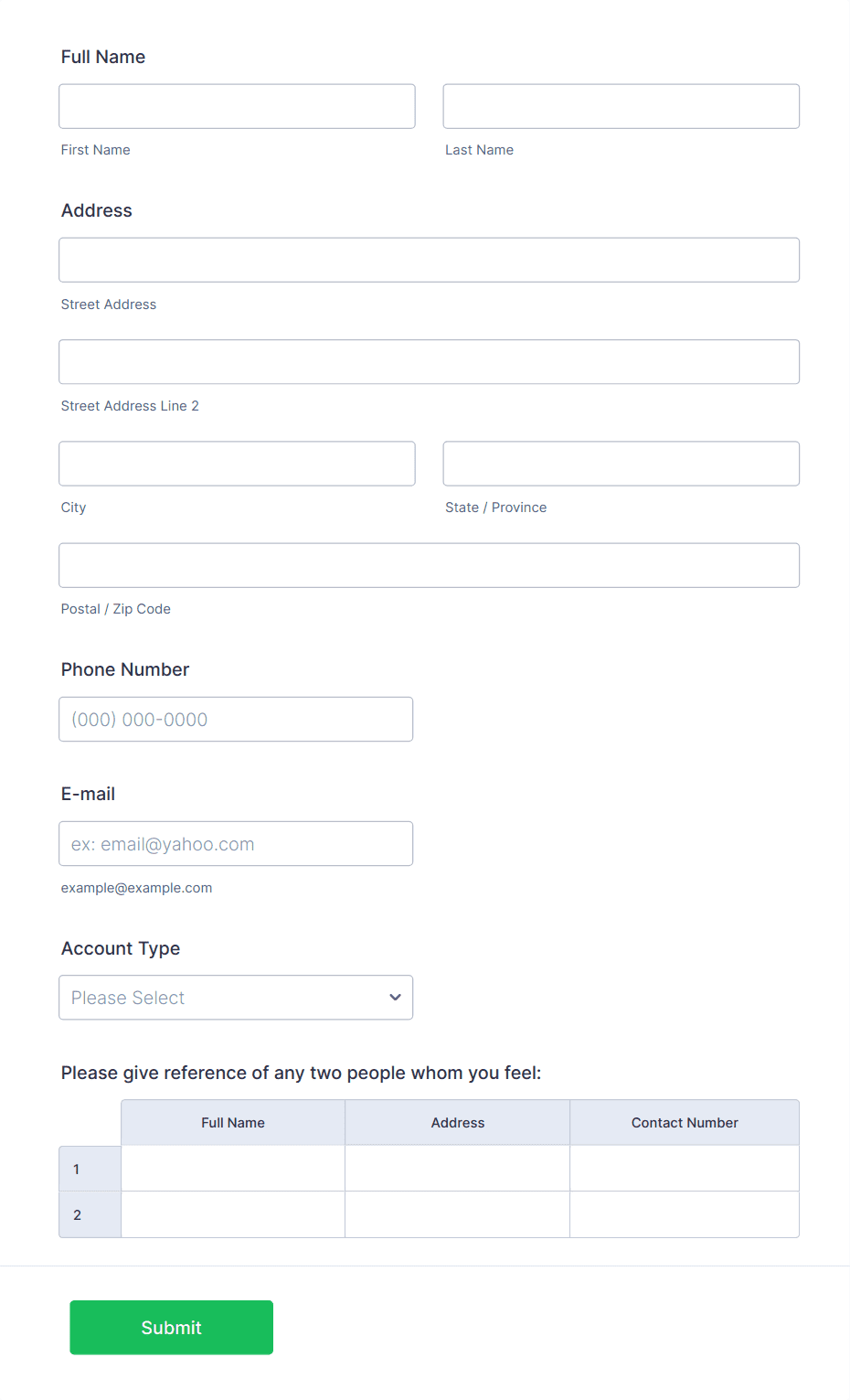 Risk Tolerance Questionnaire Form Template | Jotform
