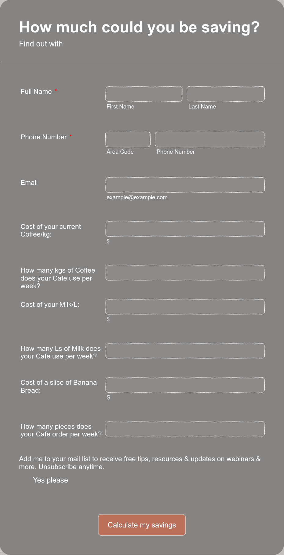 Saving Form Template | Jotform