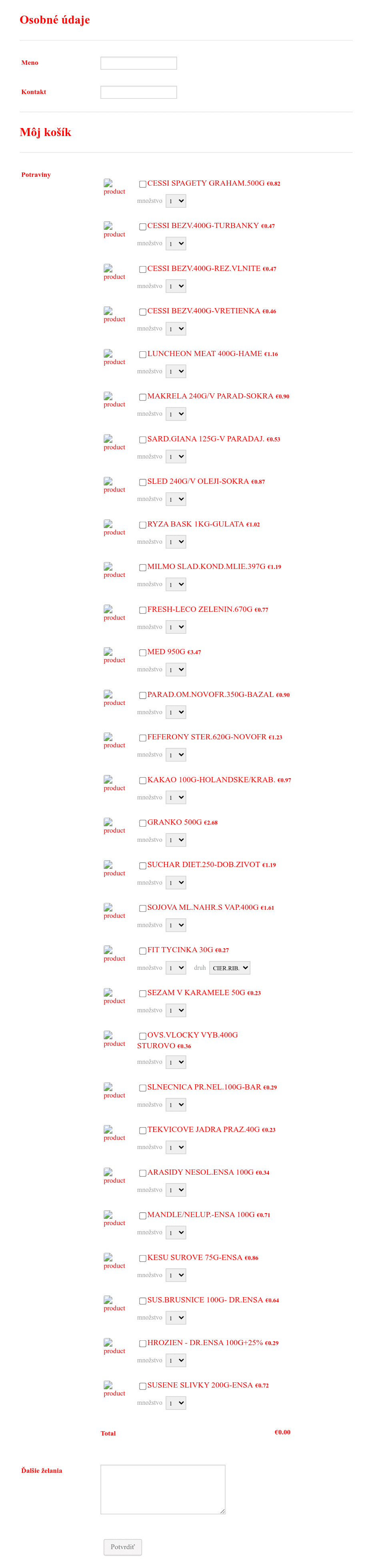 Food Order Form Template | Jotform
