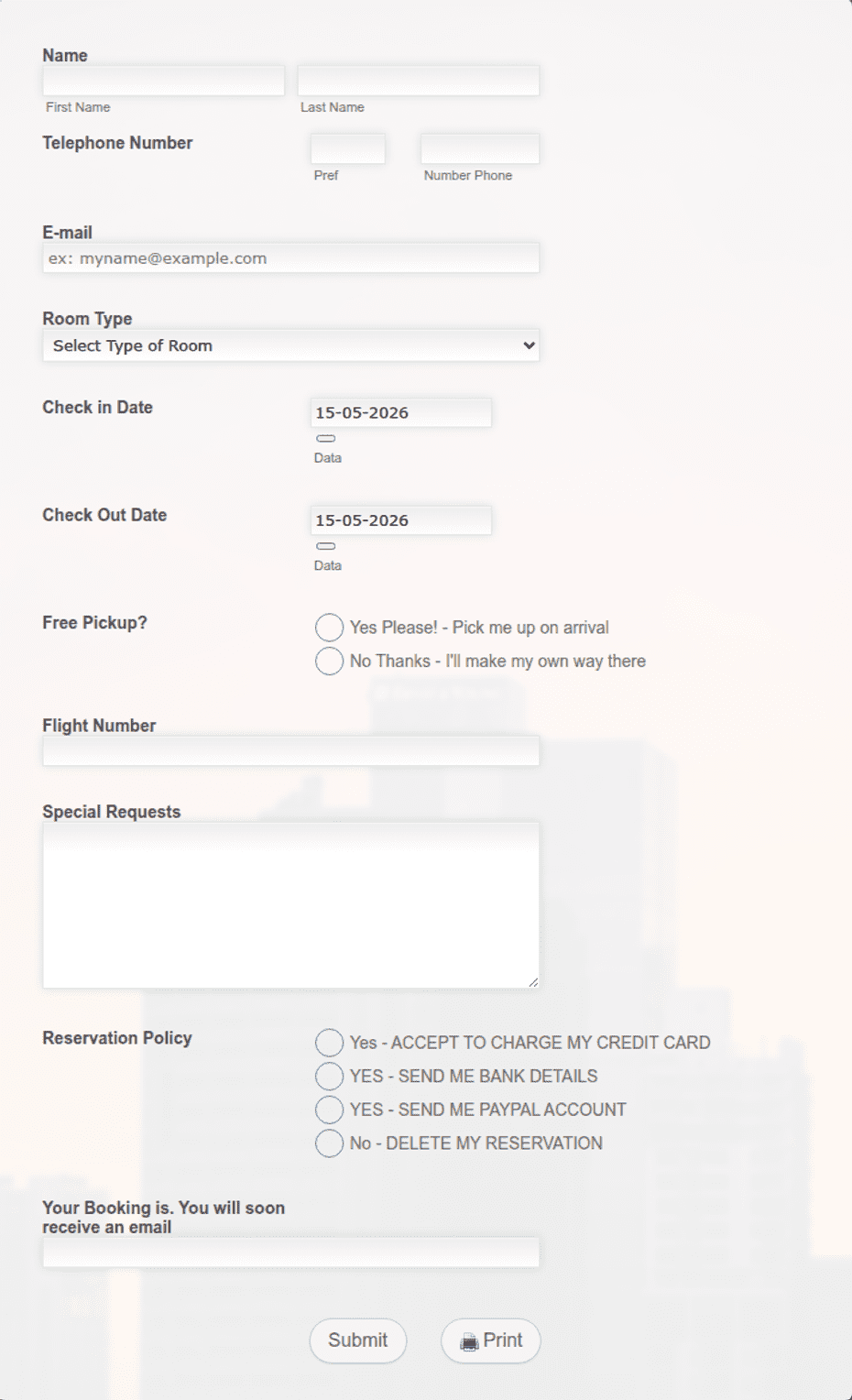 Tango Form Template | Jotform
