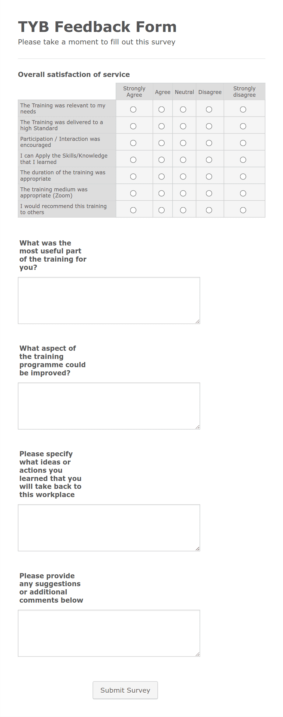 TYB Happy Sheets Form Template | Jotform