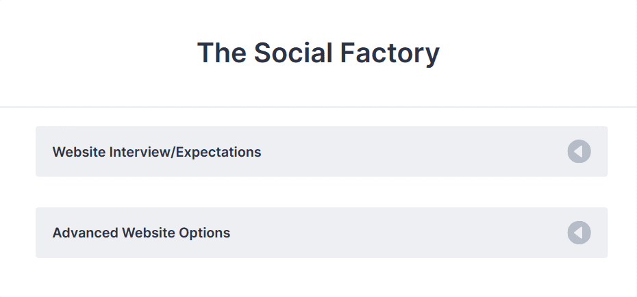 Website Services Application Form Template | Jotform